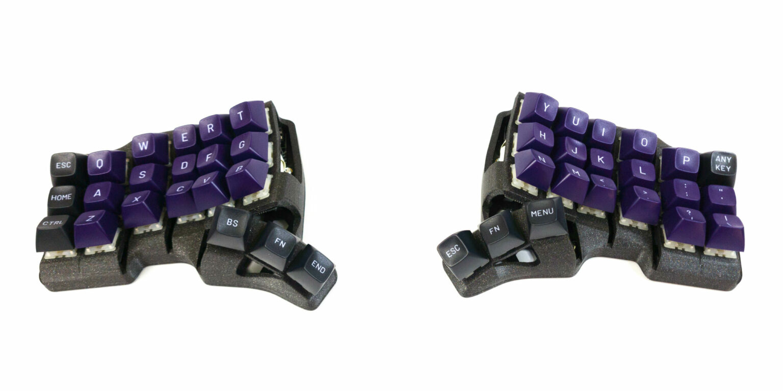 TBK Mini - split ergonomic keyboard, Dactyl kit